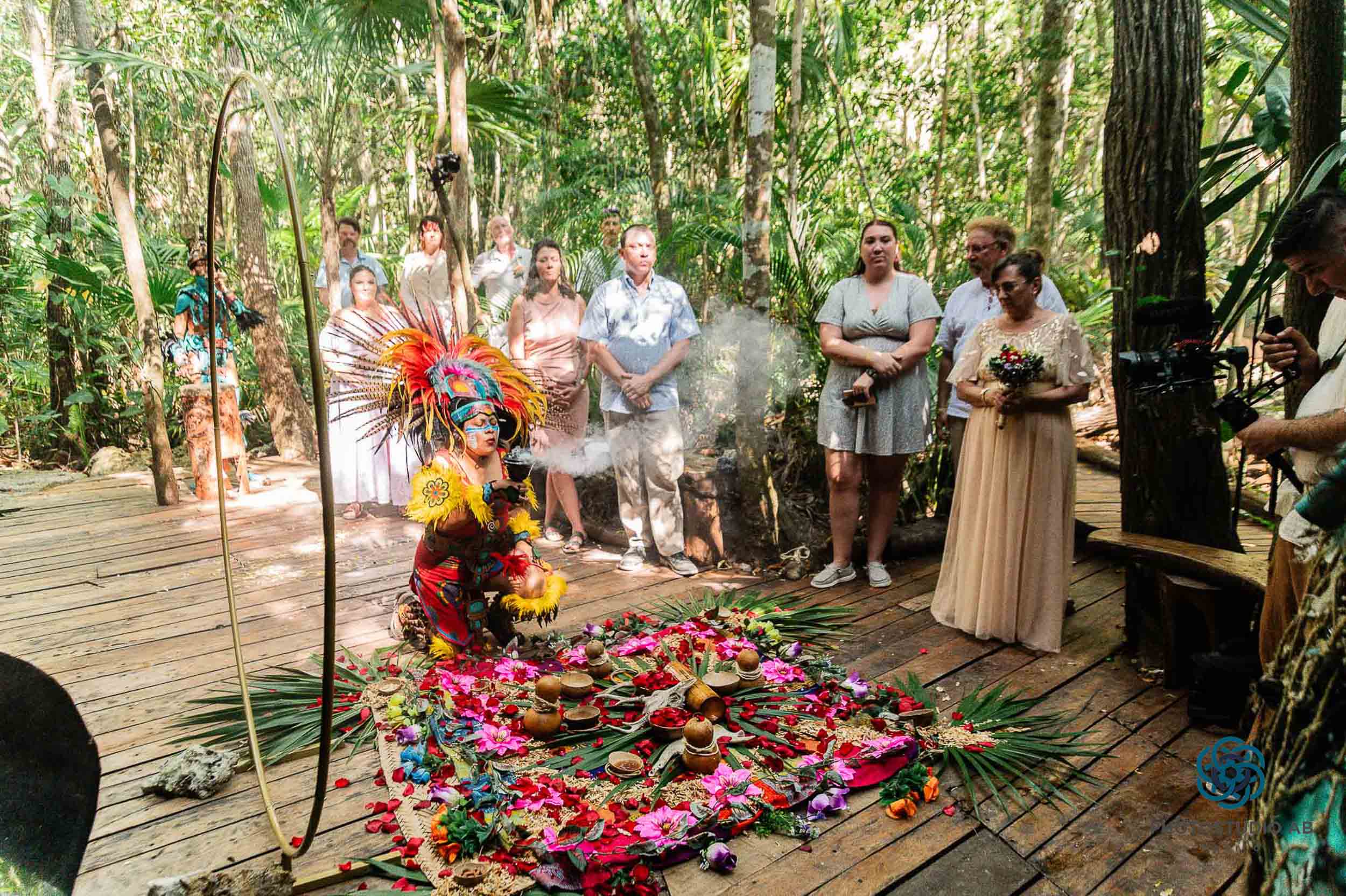 Jungle wedding Mayan ceremony Riviera Maya – Alessandro Banchelli ...