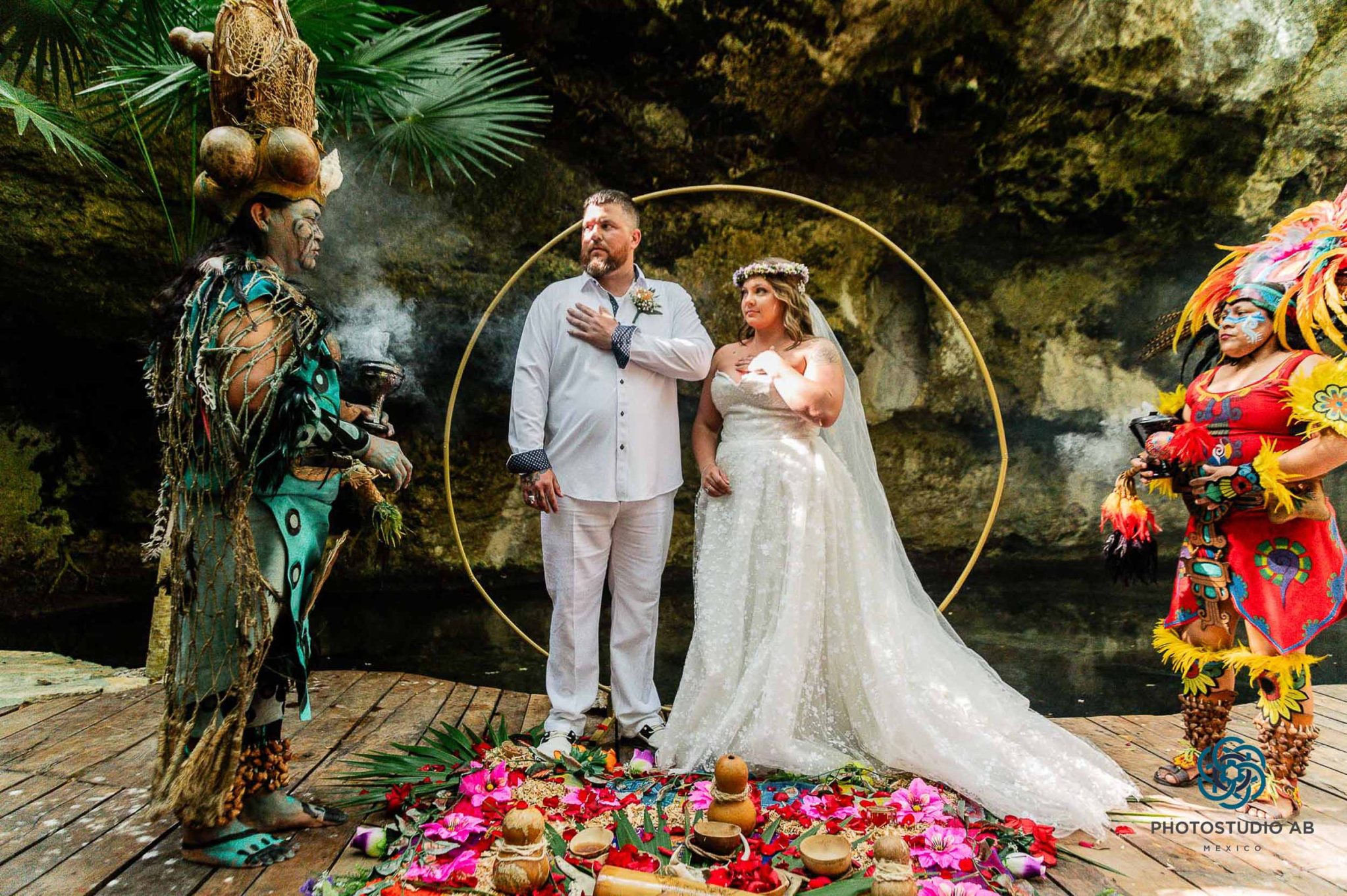 Jungle wedding Mayan ceremony Riviera Maya – Alessandro Banchelli ...