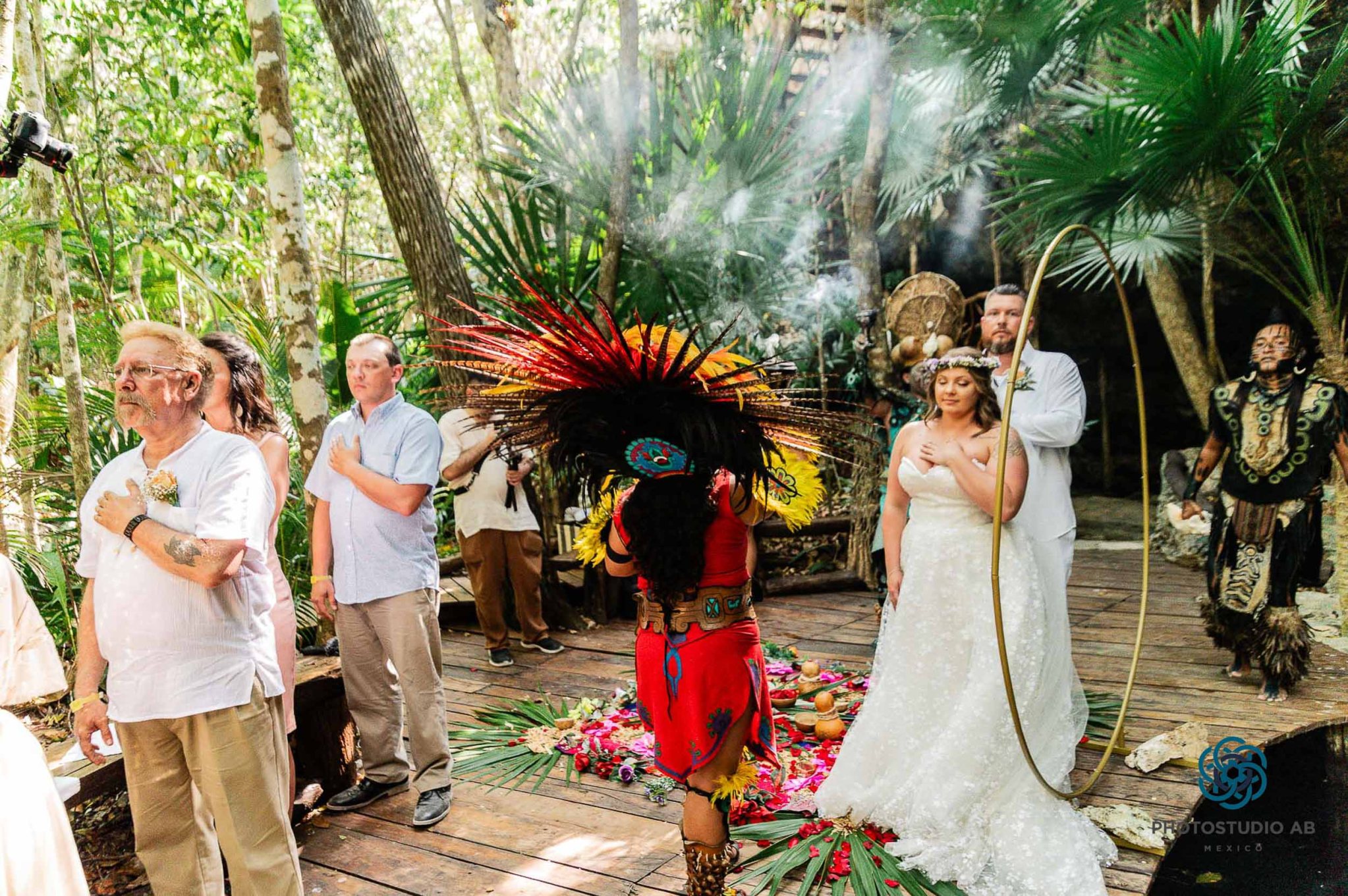 Jungle wedding Mayan ceremony Riviera Maya – Alessandro Banchelli ...