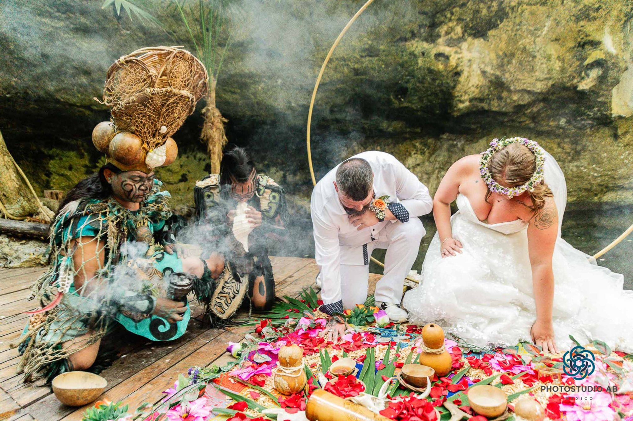 Jungle wedding Mayan ceremony Riviera Maya – Alessandro Banchelli ...