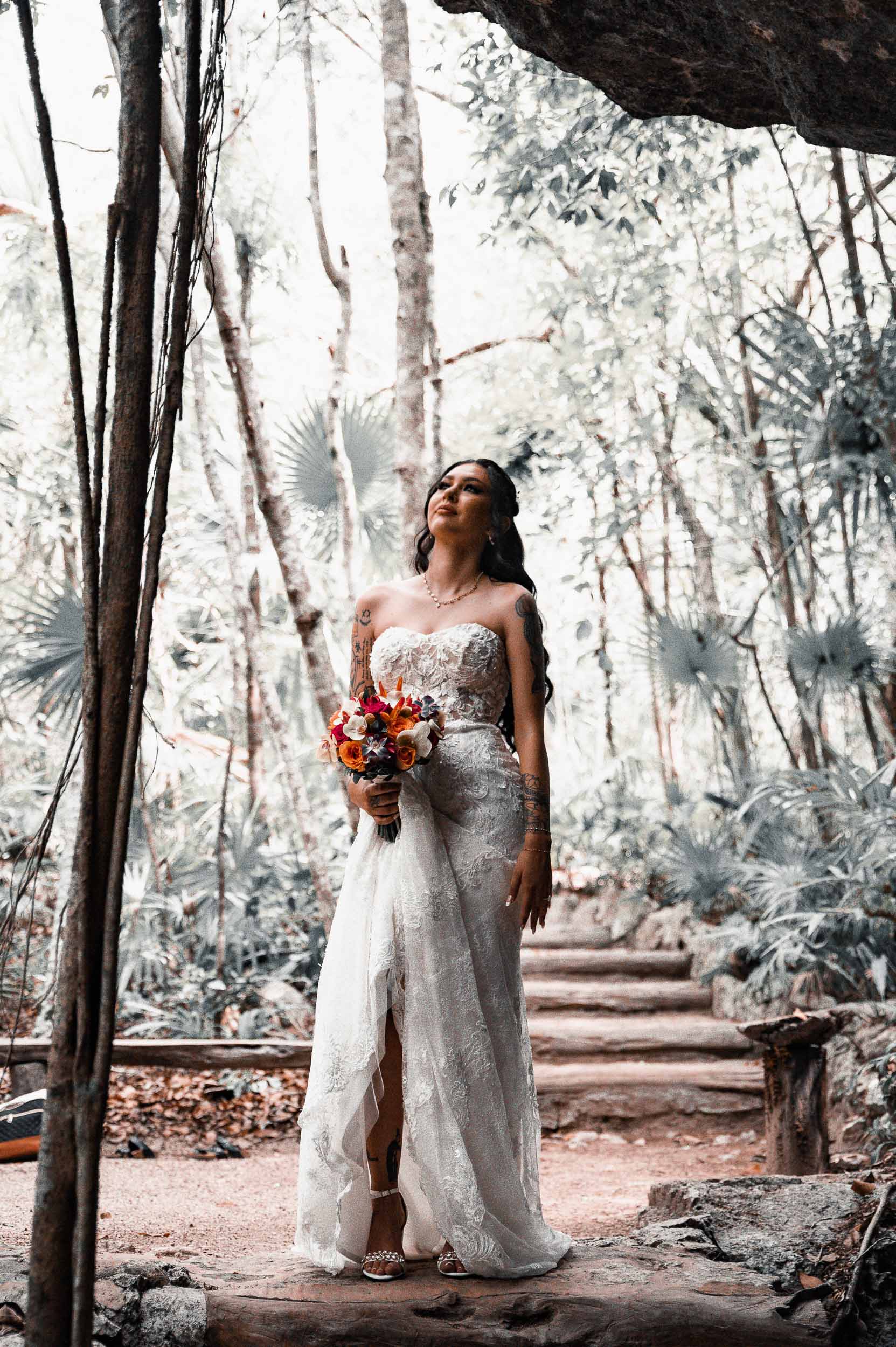 Cenote Small wedding Tulum Mayan ceremony – Alessandro Banchelli Mexico ...